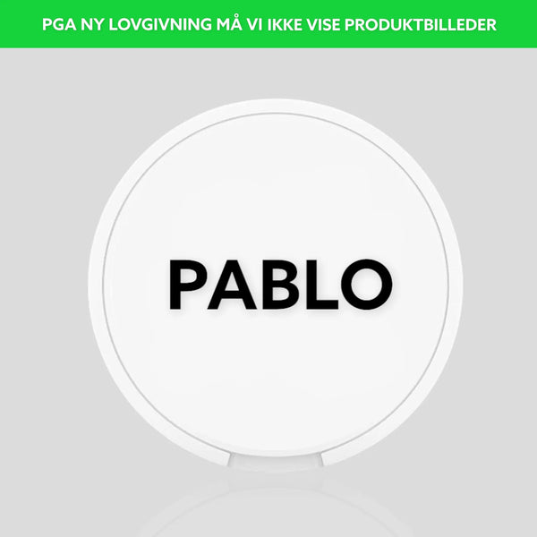 Køb Det Stærke Pablo Snus | Pablo X Ice Cold